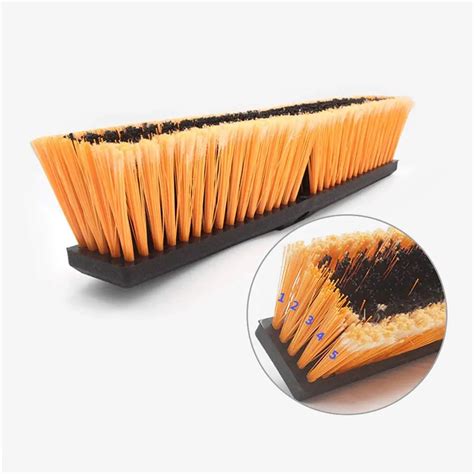 주황색 정원 지면 세탁기술자를 위한 분리가능한 손잡이 교류 빗자루 솔 정원 솔 Buy 빗자루 세트deachable 핸들 유량 정원 빗자루데크 브러시 정원 야외