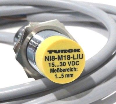 NEW TURCK NI8 M18 LIU PROXIMITY SENSOR NI8M18LIU SB Industrial Supply Inc