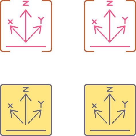 Axis Icon Design 44892402 Vector Art At Vecteezy