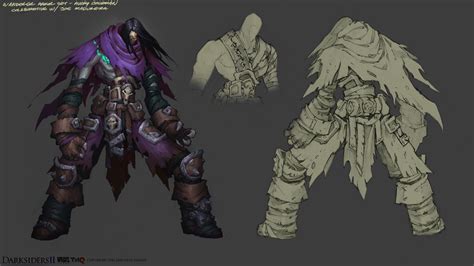 Death Darksiders 2 Concept Art