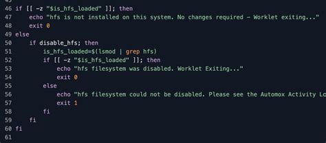 Linux System Preferences Ensure Mounting Of Hfs Filesystems Is Disabled