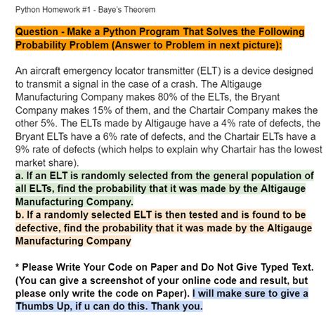 Answered Question Make A Python Program That Bartleby