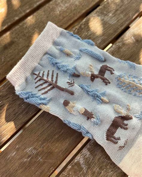 Rbili რბილი წინდა ზამთრის ირმები