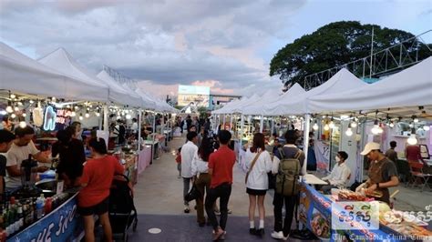 ផ្សាររាត្រីភូមិអាហារបើកដំណើរការផ្លូវការជាមួយអាហារម្បូរបែប សុីសុីថាមស៍