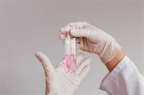 Premium Photo Professional Young Scientist Is Analyzing A Samples