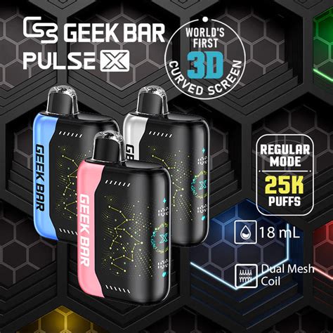 Discover The Exciting Geek Bar Pulse X 25000 Disposable Vape