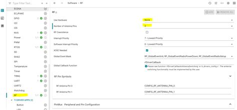 Cc2652p Rf Switch With 2 Antenna Pins Zigbee And Thread Forum Zigbee And Thread Ti E2e
