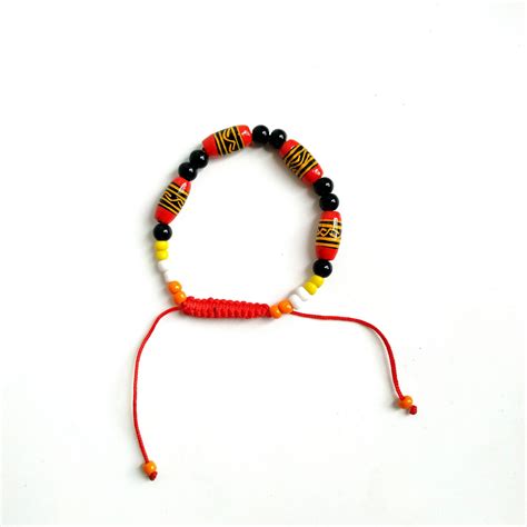 四川大凉山西昌特产彝族民间漆器彩绘纯手工艺品特色民族风格手链虎窝淘