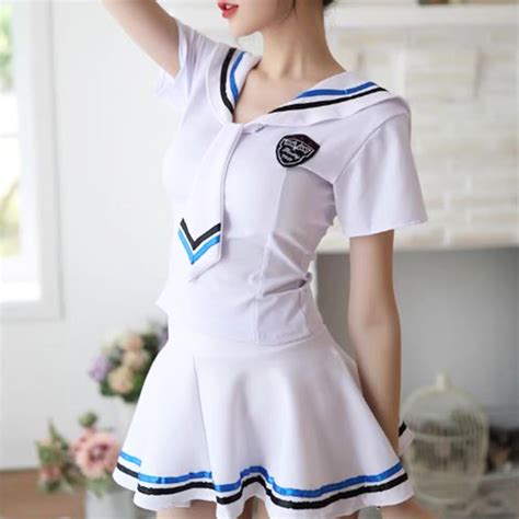 뷰라뷰 화이트 슬림 세라복 투피스 교복st 할로윈 연말룩 포인트룩 이벤트 파티의상 코스튬 코스프레
