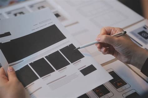 Premium Photo Ux Ui Design Process For Modish Mobile Application And