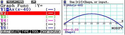 Using Graphs And Experimentation To Crack Modelling Problems Casio Calculators
