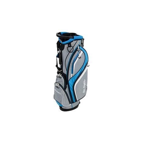 Ben Sayers Dlx Cart Bag Grey And Turquoise Bags From Ben Sayers Uk