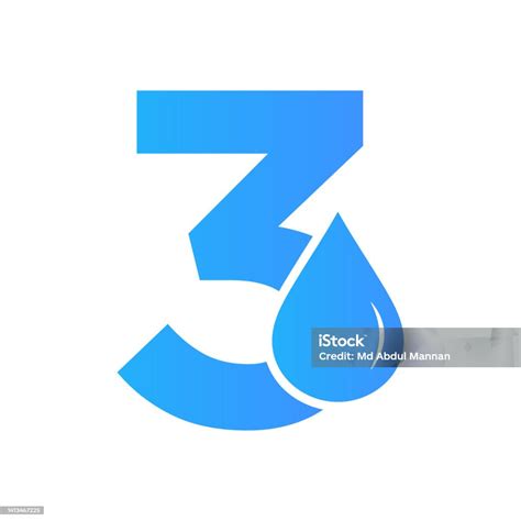 편지 3 물 로고 요소 벡터 템플릿 워터 드롭 로고 기호 강에 대한 스톡 벡터 아트 및 기타 이미지 강 개념 기포 Istock