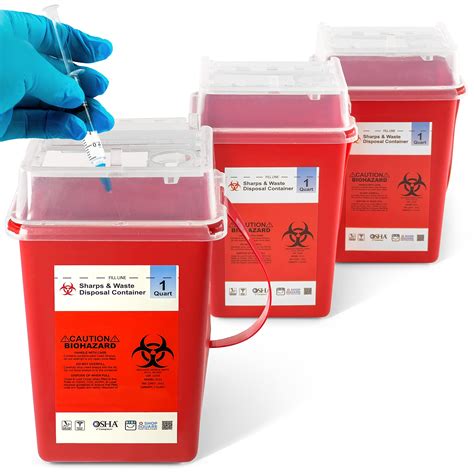 Buy Sharps Container Sharps Containers For Home Use Needle Disposal Containers Sharps