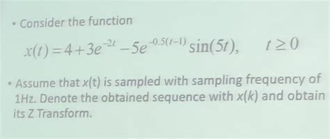 Solved Consider The Function Chegg Com