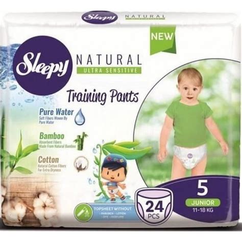 Детский подгузник Sleepy Natural Junior 5 (11-18kg 24шт) – низкие цены ...