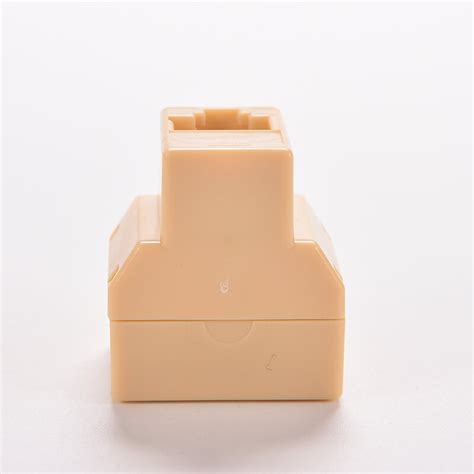 소켓 네트워크 플러그 Lan 포트 1 2 소켓 분배기 커넥터 어댑터 Dz517 Rj45 커플러 8p8c 이더넷 케이블 익스텐더 컴퓨터 주변 장치