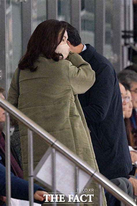 김재열 이서현 Isu 경기 나란히 참석 쇼트트랙 선수 응원 [tf포착] 포토 기사 더팩트