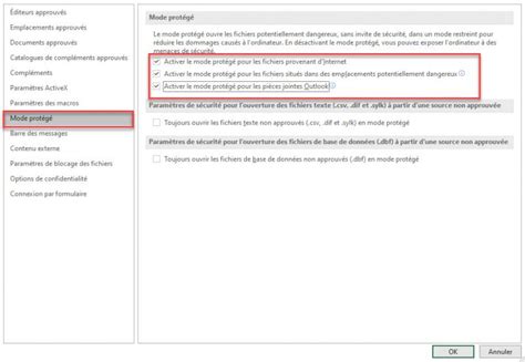 Comment Faire Pour Désactiver Le Mode Protégé Dans Excel