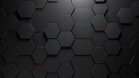 Hexagonal Dark Technology Grid A Gray Honeycomb Texture Background In Vector Honeycomb