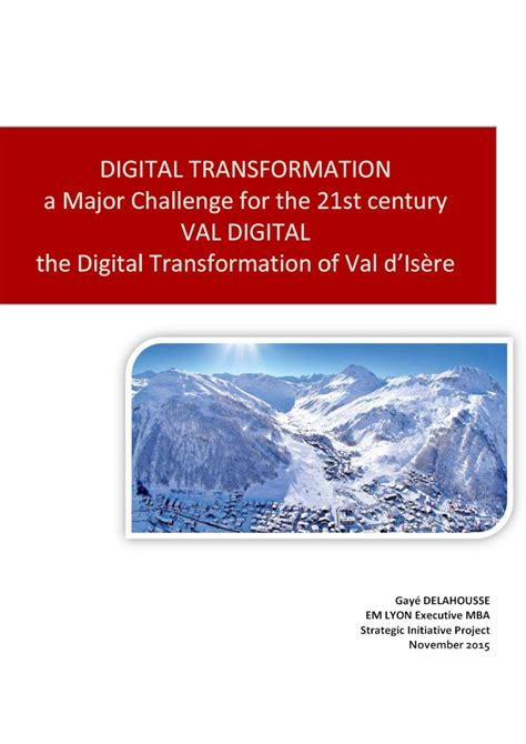 Pdf What Is Digital Transformation And Its Impact On Strategy Using Strategical Frameworks