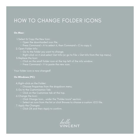 Mac Folder Icons Desktop Folder Covers Etsy