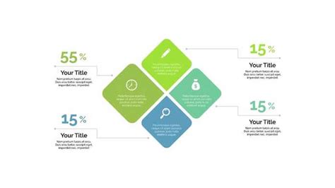 diagram showing how to use the four elements powerpoint template free