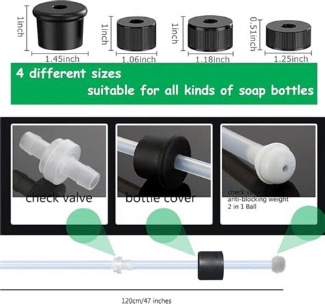 Sink Soap Dispenser Extension Tube Kit 47 Long Sink Soap Dispensers