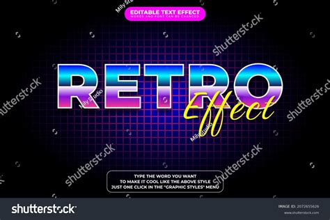 275 191 Retro Text Effect Images Stock Photos Vectors Shutterstock