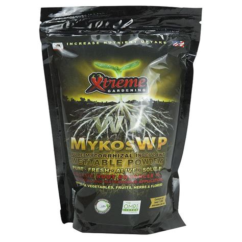 Mykos Mycorrhizae Wp 12 Oz Grow Organic