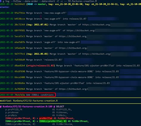 Logging Git Commit History Of A File Showing The Right Commits
