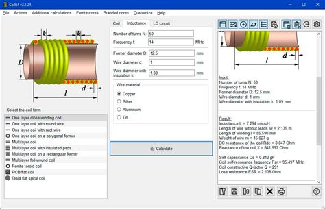 Ferrite Core Inductor Coil Calculator Lioscope