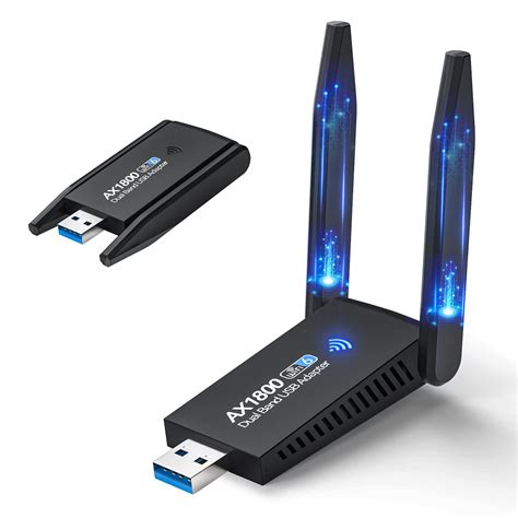 Buy USB WiFi Adapter AX WiFi Ax USB Dual Band High Gain Antenna GHz GHz