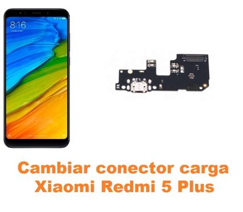 Cambiar Conector Carga Xiaomi Redmi Plus Reparaci N De M Vil