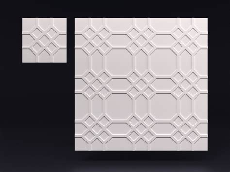 Абстракт Гипсовые 3d панели
