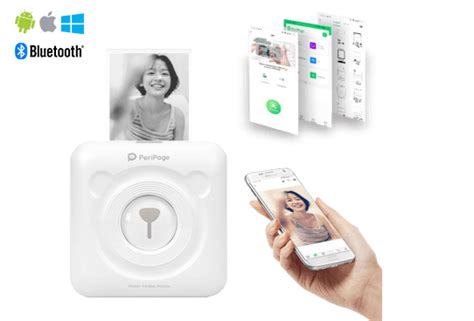 Portable Bluetooth Thermal Printer Smartphone Printer IOS Android Printer For Smartphones