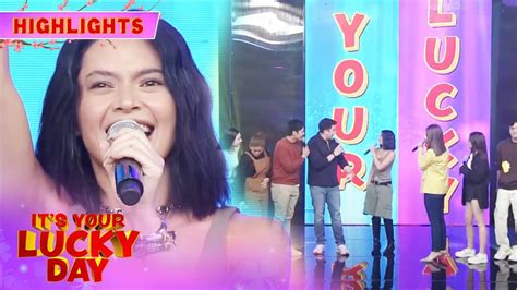 Bianca Umali Is Introduced As Guest Co Host Its Your Lucky Day Youtube