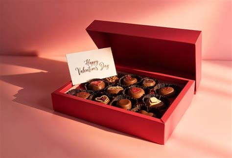 맛있는 발렌타인 데이 초콜릿 Ai 생성 이미지