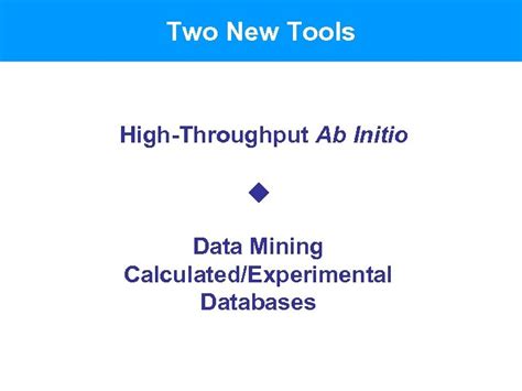 Ab Initio Crystal Structure Prediction High Throughput And Data