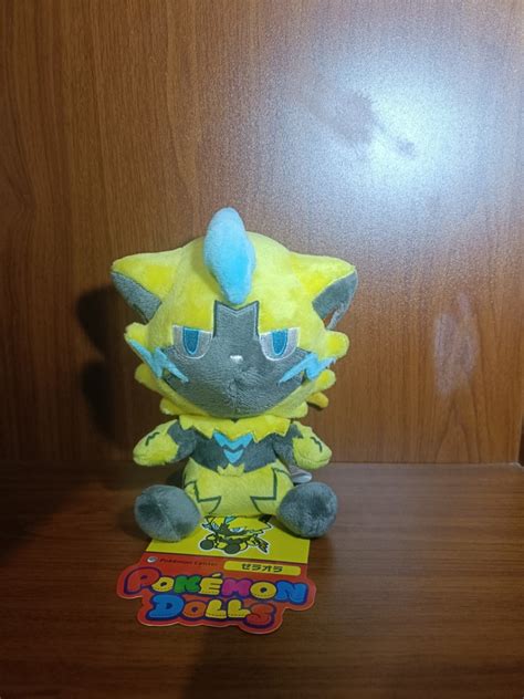 Zeraora Pokedoll Pokemon Center Plush Hobbies Toys Toys Games On Carousell