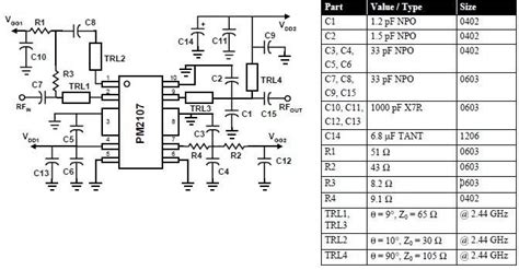 Rf Power Amplifier Circuit