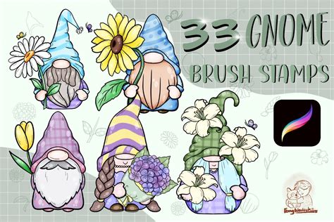 Brush Stamp Procreate Graphic By Fongwadsuk · Creative Fabrica