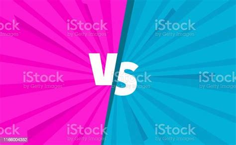 핑크 대 블루 팀 대 전투 화면 배경 경쟁을 싸움 대조에 대한 반대 Championship에 대한 스톡 벡터 아트 및 기타 이미지 Championship 경기 스포츠