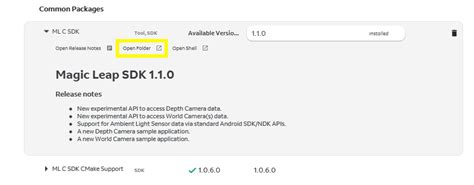 VlSDK VisionLib Tracking On Magic Leap