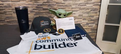 Miguel Angel Muñoz Sanchez On Linkedin My Aws Community Builder Swag