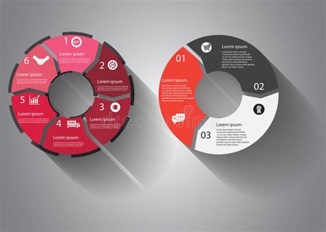 Stock Vector Business Info Graphics Circular Arrow Chart Stock Vector Illustration Of Curve