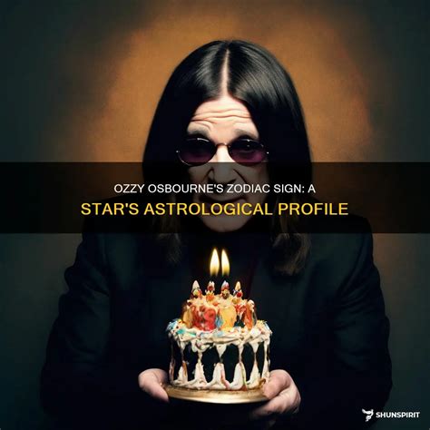 Ozzy Osbournes Zodiac Sign A Stars Astrological Profile Shunspirit