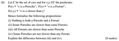 Quantifiers How To Formally Express Predicate Statements