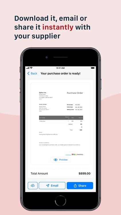 Purchase Order Generator Zoho By Zoho Corporation