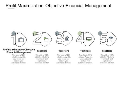 Profit Maximization Objective Financial Management Ppt Powerpoint Presentation Icon Graphics